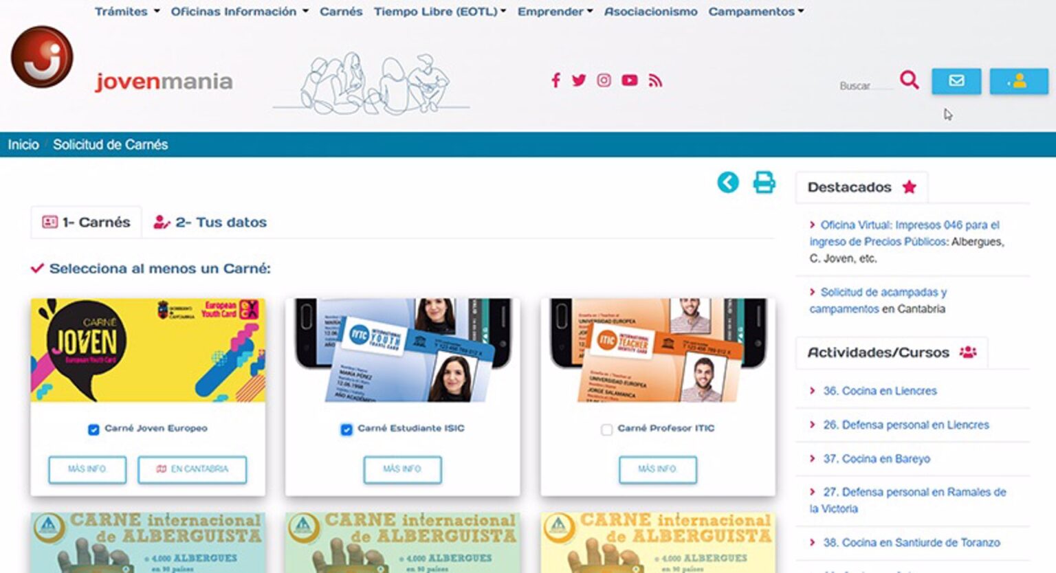 Juventud renueva el diseño de Jovenmania.com para ser más accesible y adaptada a dispositivos ...